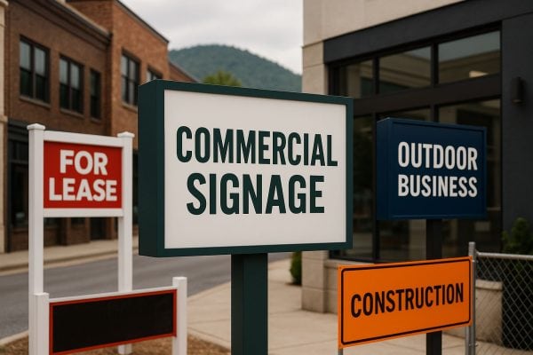 How to Use Commercial Signage to Build Brand Visibility